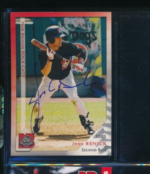 2003 Grandstand #1 Josh Renick NB Rock Cats Signed Autograph (CK133 ...