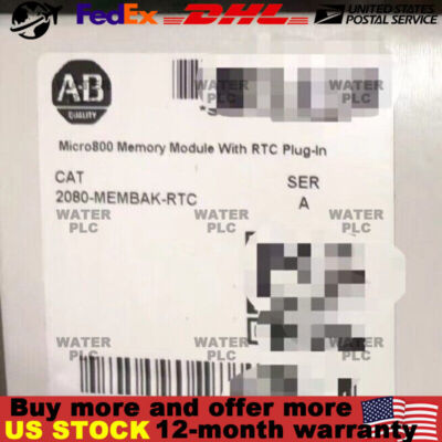 New Sealed AB 2080-MEMBAK-RTC Memory Backup, Data Log, Recipe ,High ...