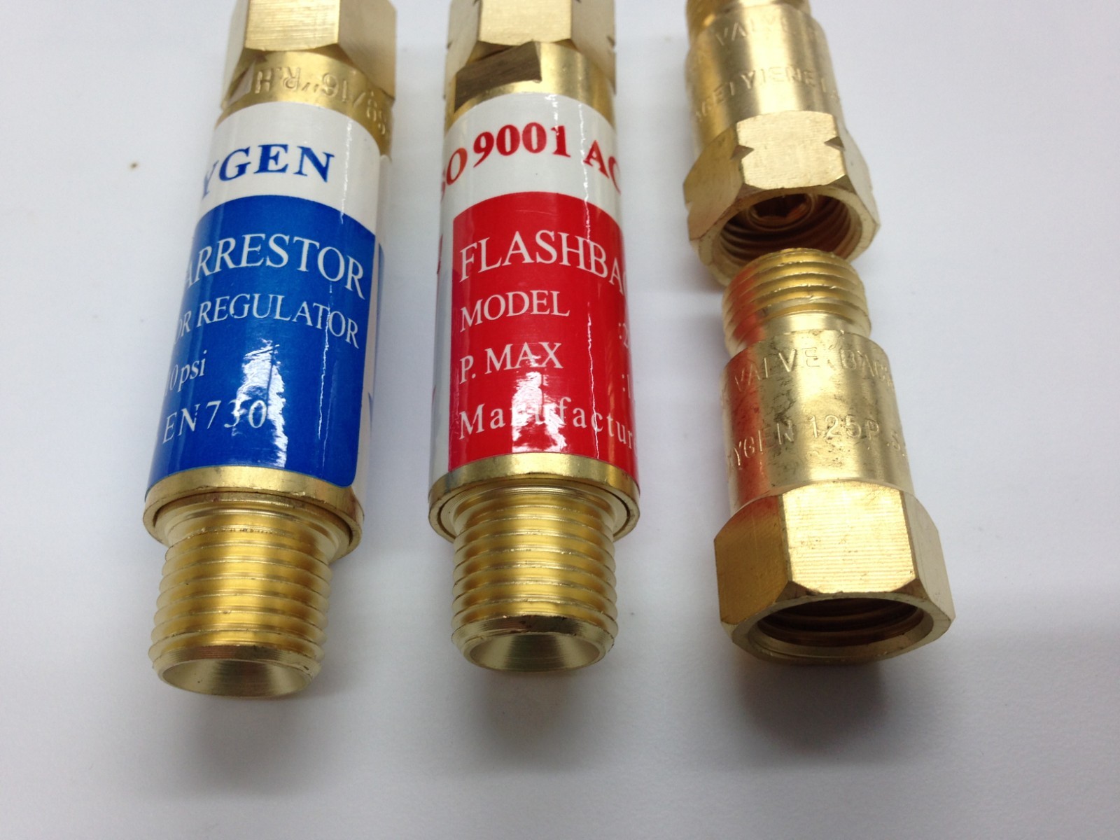 OXYGEN/ACETYLENE/PROPANE FLASHBACK ARRESTOR/CHECK VALVE SET-TORCH ...