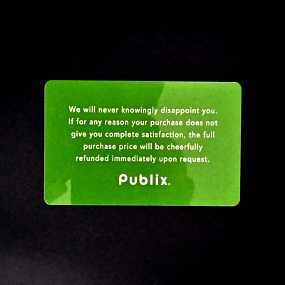 Publix NEW 2014 COLLECTIBLE GIFT CARD $0 #6006 | eBay