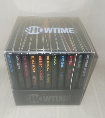 Complete Showtime 2012 Season Promotional GIFT DVD Box Set Dexter Weeds ...
