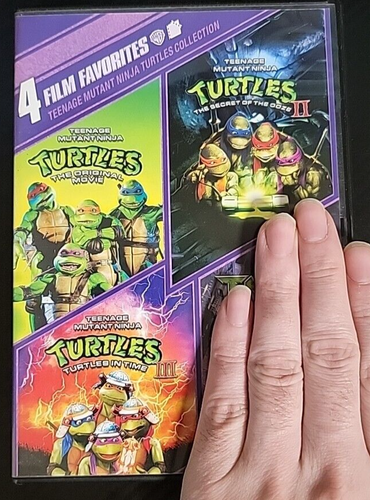 Teenage Mutant Ninja Turtles Collection: 4 Film Favorites DVD *MISSING ...