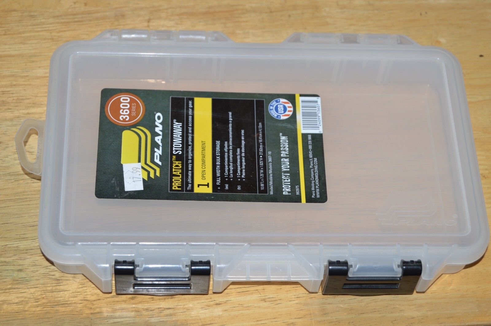 plano prolatch stowaway 3600 series model 3607-10 1 open compartment ...