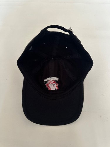 The Rolling Stones Logo Black Adjustable Baseball Cap Hat One Size | eBay