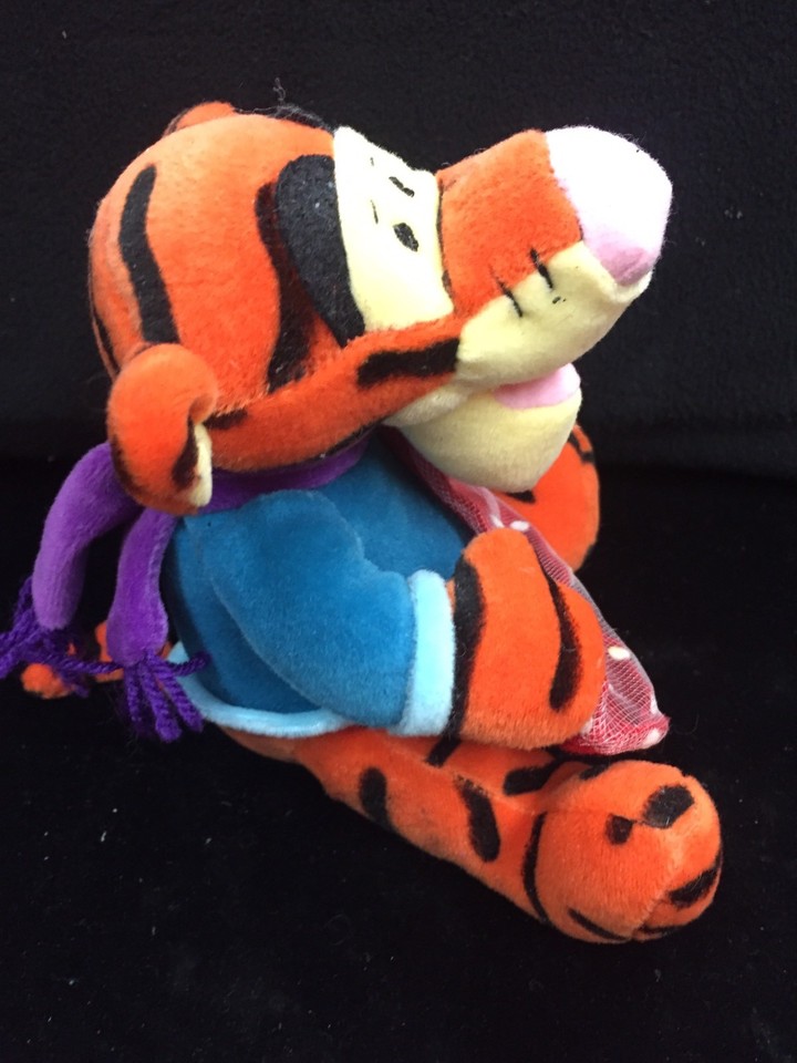DISNEY STORE TIGGER TAG 8" Plush STOCKINGYou Can Fill W/ Anything Candy ...