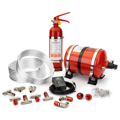 Rally Package Kit With F-TEC3500EKA FIA Foam Fire Suppression System | eBay