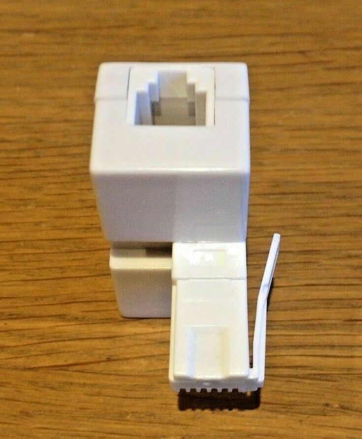 Telephone to Modem Adapter Horizontal Plug Internet to Telephone | eBay