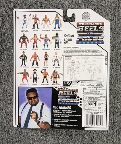 WWF WWE Heels And Faces Mr Hughes Zombie Sailor Toys Action Figure ...