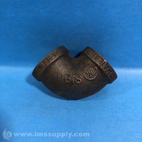 Bis 3/4" Black Steel 90 Degree Elbow Pipe Fitting USIP | eBay