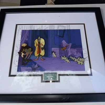 Disney 40th Anniversary 101 Dalmatians Puppies Cruella Sgt. Tibbs ...