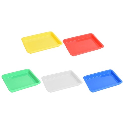 5 Pcs Color Pallet Child Household Tray Paper Trays for Classroom ...
