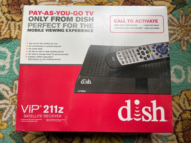 RV Dish Network VIP 211z With Remote Controller for sale online | eBay