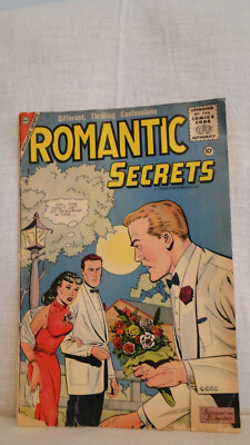 Romantic Secrets #8, 1956 - Silver Age - Charlton Comic Group | eBay