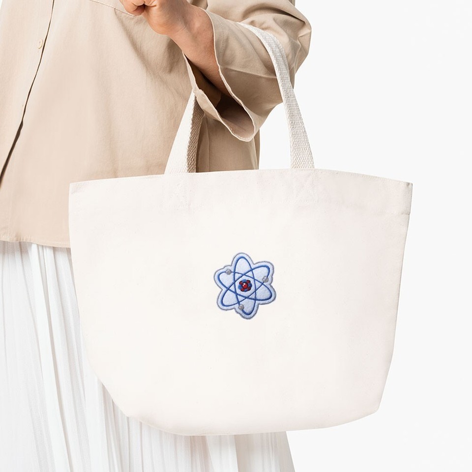 Atom Patch Embroidered Science Iron-On 3" | eBay