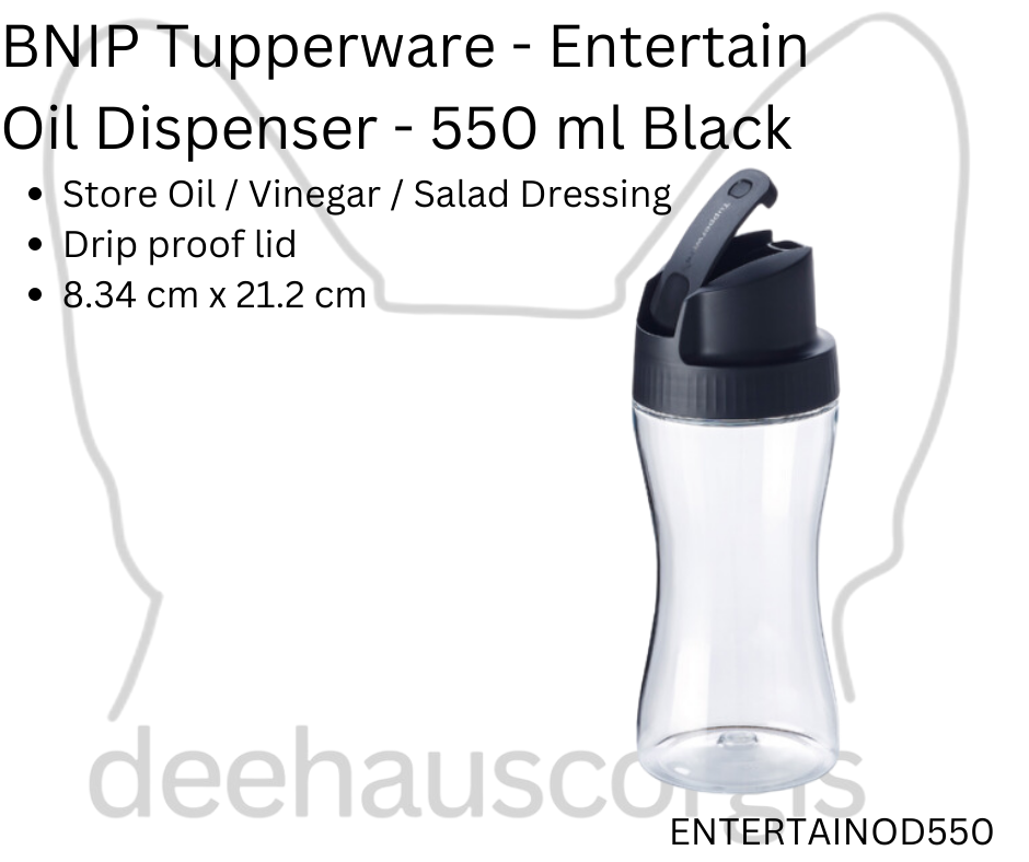 Brand New in Packaging Tupperware Oil Dispenser - 550ml | eBay