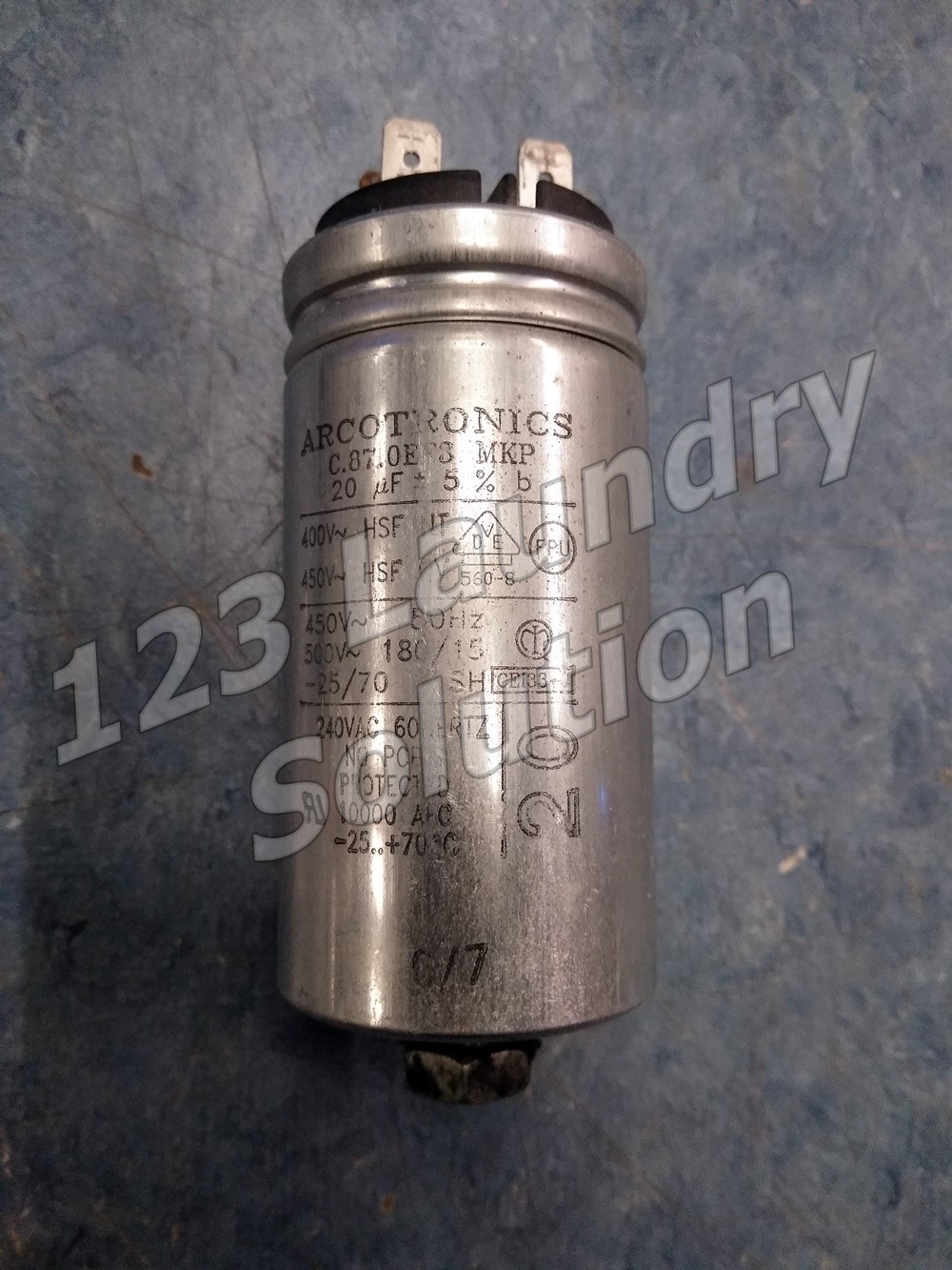 ARCOTRONICS CAPACITOR, MOTOR START/RUN 20MF 400V 450V [USED] | eBay