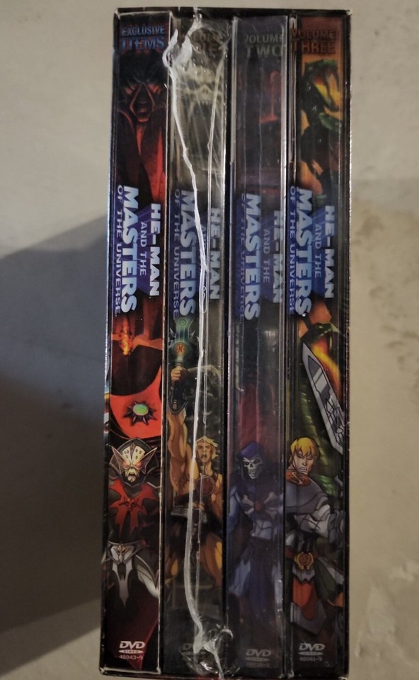 NEW He-Man and the Masters of the Universe: Complete Series DVD remake ...