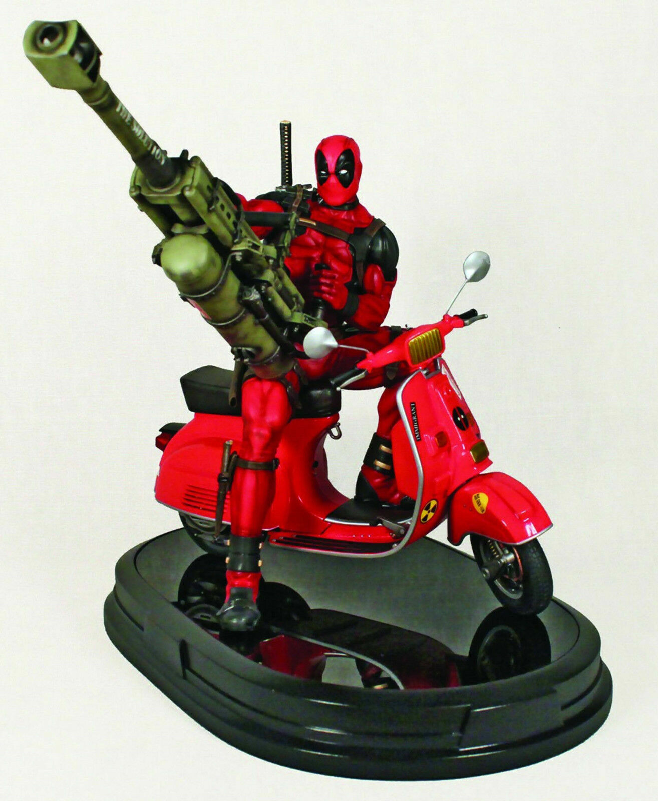 Gentle Giant Deadpool Statue Vespa Scooter Marvel Limited RARE 233/550 ...
