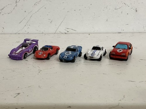 Micro Machines Vintage Galoob Red Ferrari 246, Blue Gto 250, Jaguar E ...