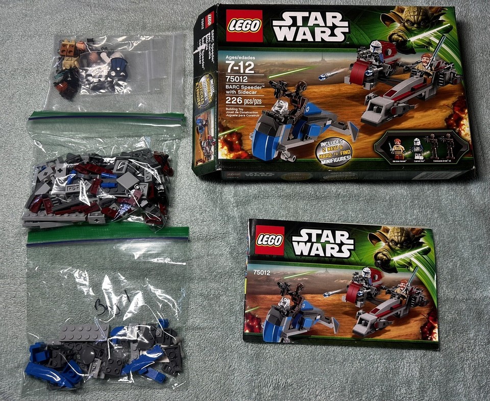 LEGO Star Wars: Barc Speeder with Sidecar (75012) 5702014974869 | eBay