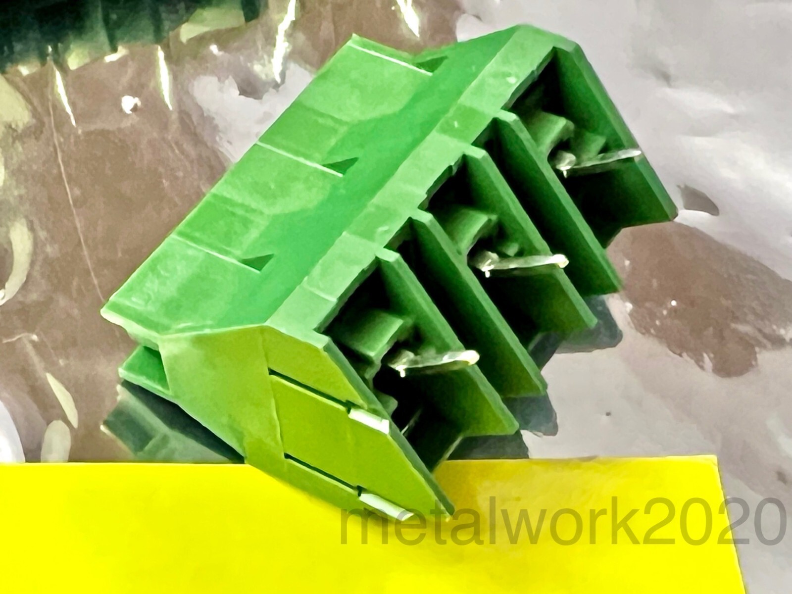 4pc LOT, 3 Pole DECA 9.52mm Wire-to-Board Terminal Block, 10-24AWG, 30A ...