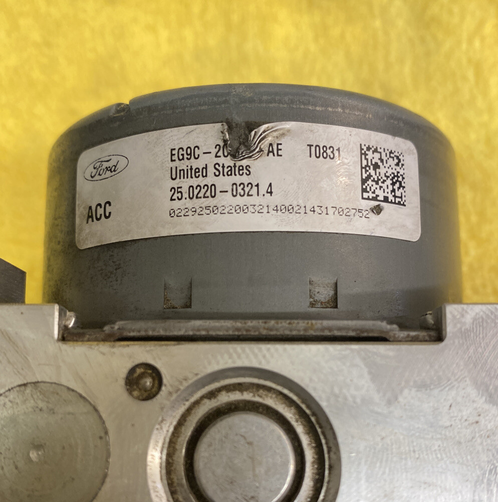 2014-2016 Ford ABS Pump Anti Brake System | EG9C2C405AE | Genuine OEM ...