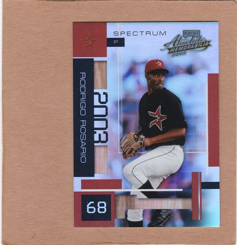 2003 Playoff Absolute Memorabilia Spectrum #120 Rodrigo Rosario 076/100 ...