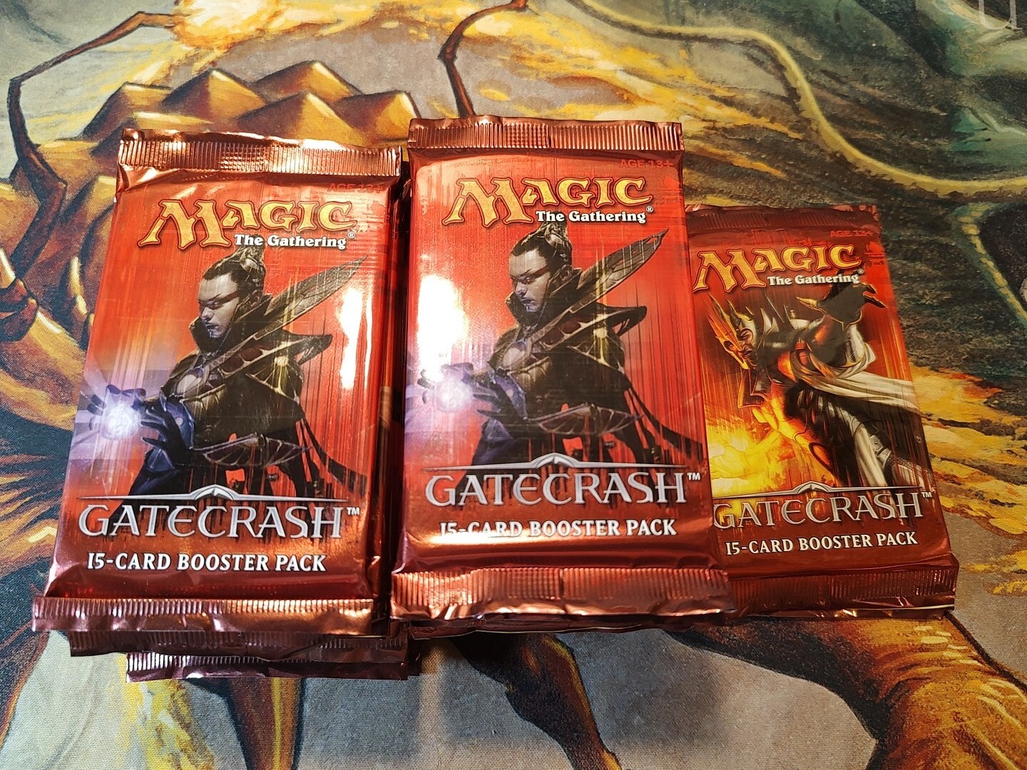 MTG Gatecrash Booster 2 Count Ship LOOK 4 Pool Stomping Godless Sacred ...