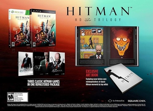 Hitman HD Trilogy Premium Limited Edition w/ Art Book (Xbox 360 ...