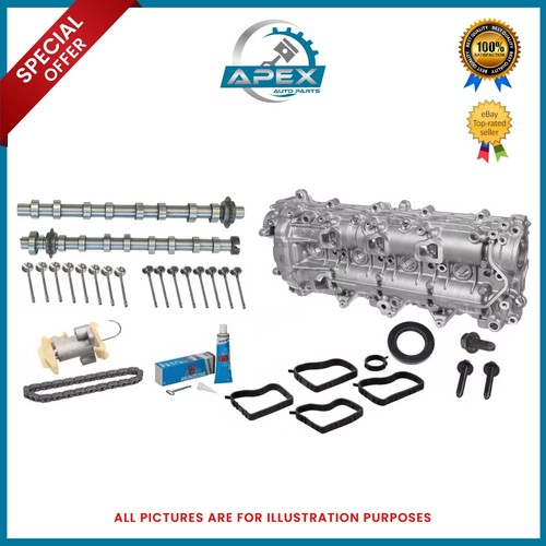PEUGEOT 1.5BLUEHDI DV5 CAMSHAFT HOUSING KIT WITH ENGINE VALVES SET AND ...