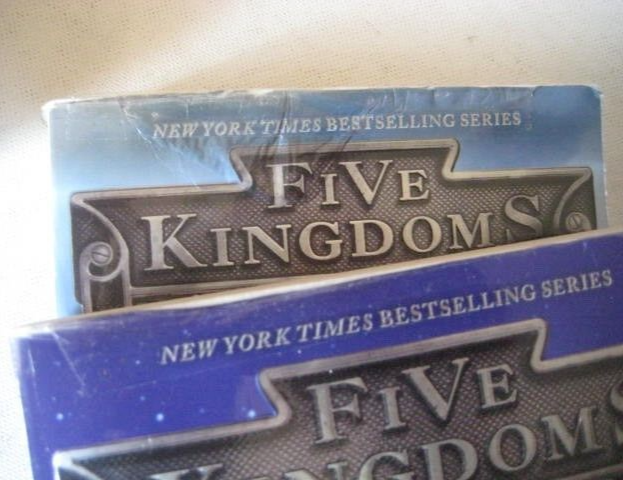 FIVE KINGDOMS Series by Brandon Mull Paperback Set ( sequence I - V ...