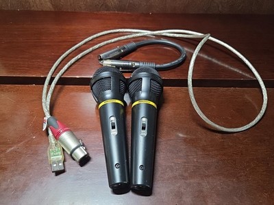 2 Audio Technica P615 Cardioid Proformance Dynamic Vocal Microphones ...