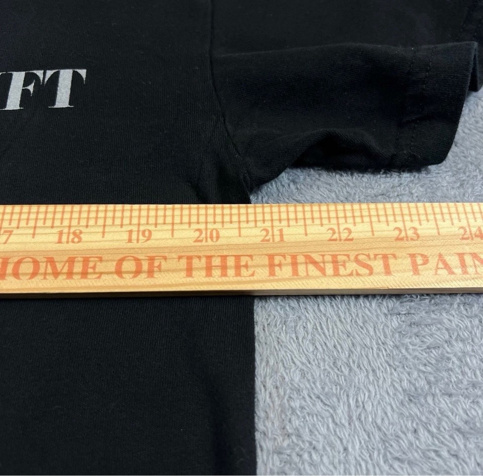 Taylor Swift Eras Tour Concert T-Shirt Black Official Merch Size Small ...