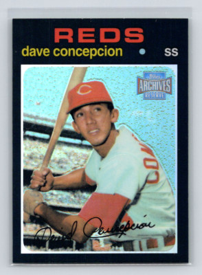 Dave Concepcion 2001 Topps Archives Reserve #14 | eBay