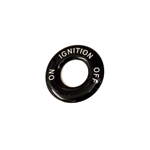IGNITION ON OFF - Lucas Toggle Switch Round Dash Tag - Classic Car Kit ...