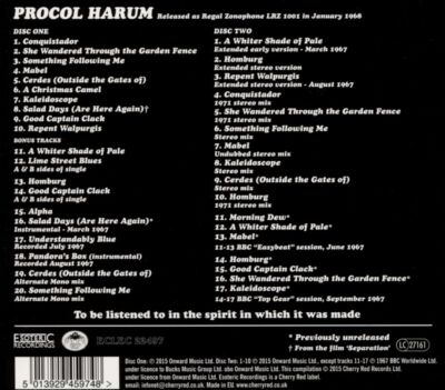 PROCOL HARUM - PROCOL HARUM [DELUXE EDITION] [2 CD] [DIGIPAK] NEW CD ...