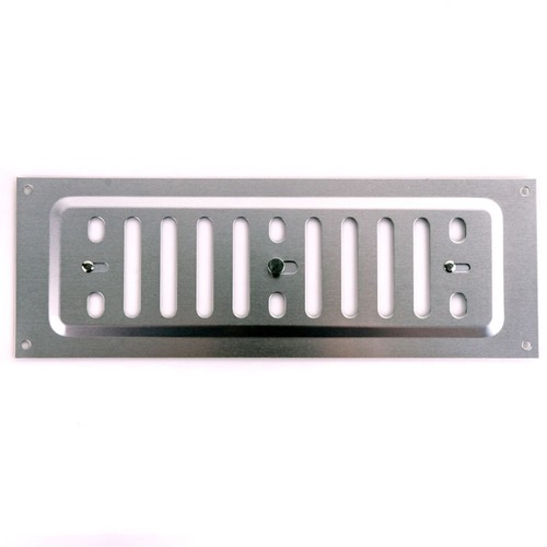 OPEN / CLOSE ALUMINIUM AIR VENT 9"x3" Hit & Miss Slide Adjustable ...