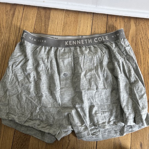Kenneth Cole Men's 88% Cotton Boxer Briefs, Size L Gray Nwot | eBay