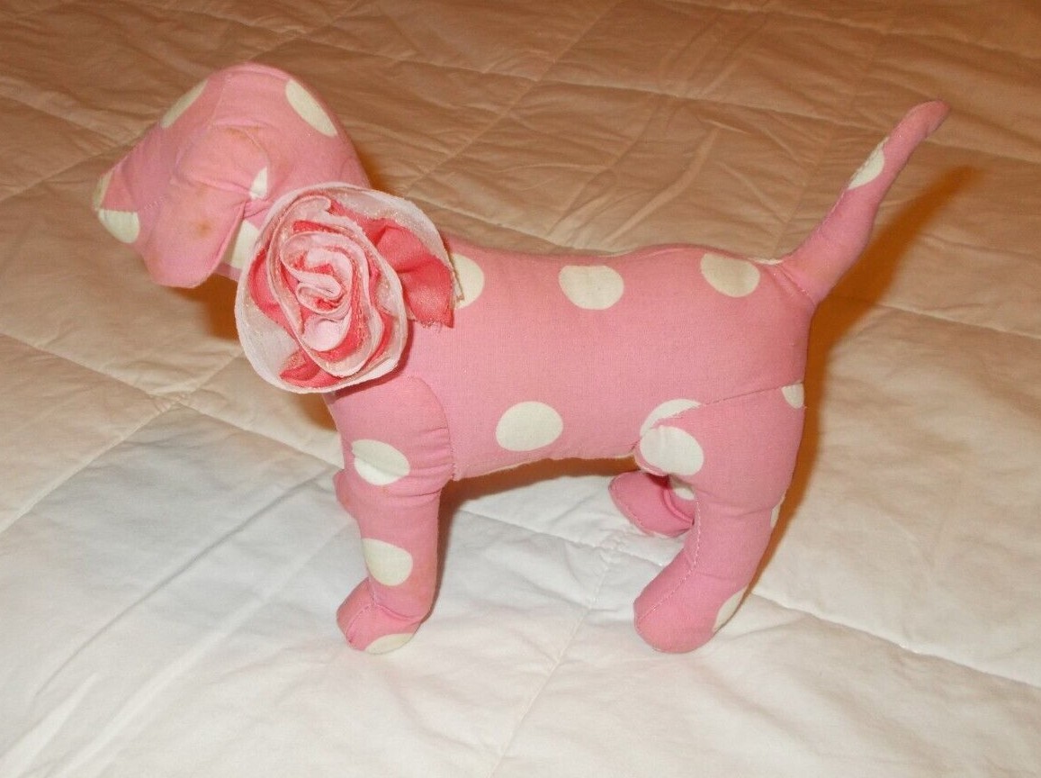 VICTORIA'S SECRET Plush Dogs Collection PINK Stuffed Animals All Colors ...