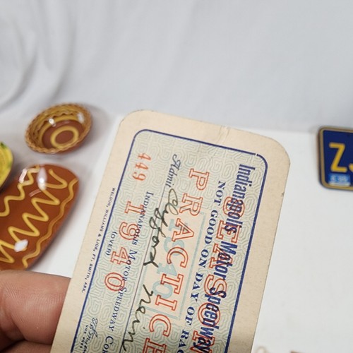 Indianapolis Motor Speedway 1940 Practice Pass Credential Vintage ...