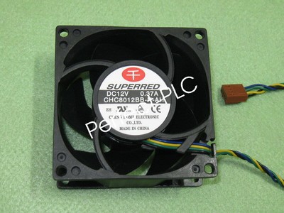 SUPERRED CHC8012BB-N-AH 8038 80mm x 38mm Cooler Cooling Fan 12V 0.37A ...