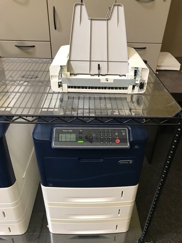 Xerox Phaser 4600 Laser Printer w/4 Bin Mailer and additional paper ...