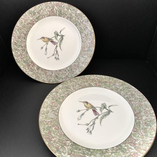 Wedgwood Hummingbird Plates 8 inches Set of 2 | eBay
