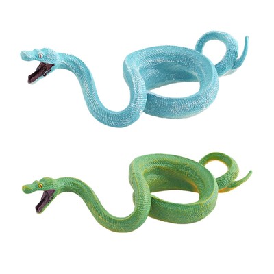 Python Figure Reptile Figurines Realistic Animal Statue Bath Toys | eBay