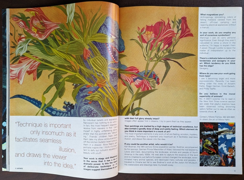 Juxtapoz Magazine - Sept/Oct 1999, Kent Bash, Brian Clarke, Moira Hahn ...