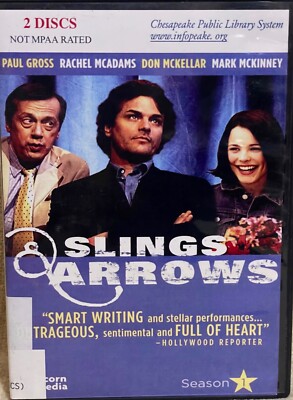 Slings and Arrows Season 1 DVD 2 Discs | eBay