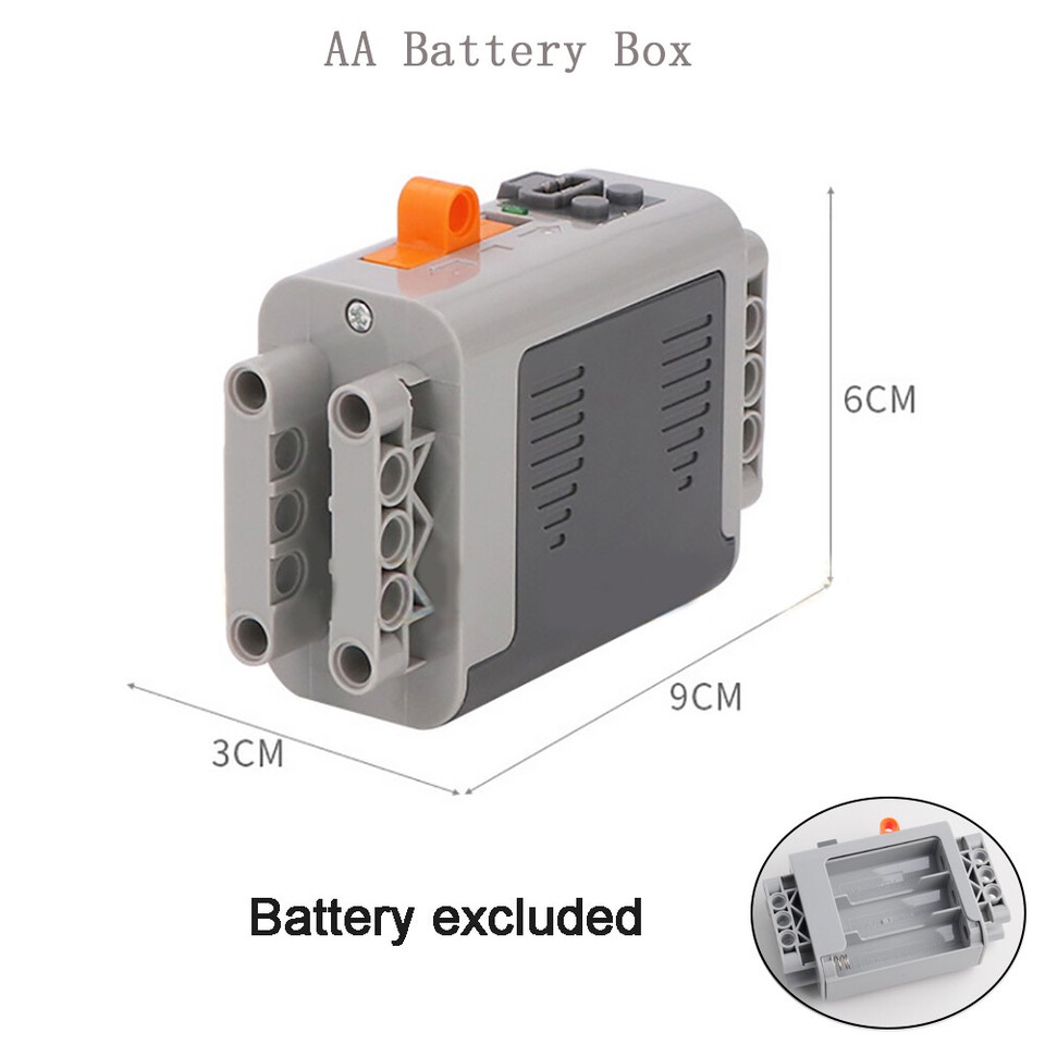 MOC Power Function Motor M L XL Remote Control 9V AA Battery Box ...