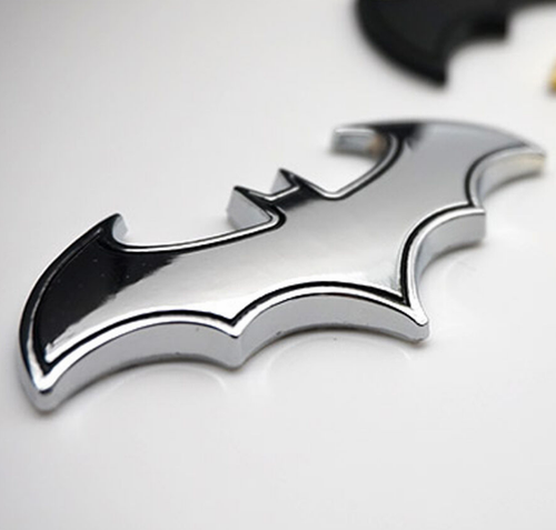 Chrome Metal Batman Dark Knight Mask Car Motorcycle Emblem Badge Decal ...