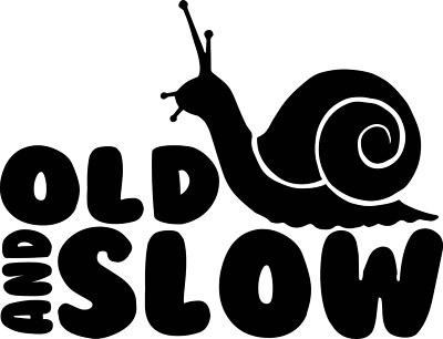 5 Inch Old and Slow Driver Decal Window Bumper Sticker Snail Car Decor ...