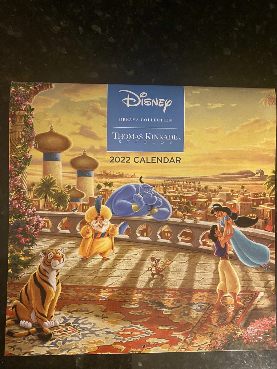 Thomas Kinkade Disney Dreams Collection 2022 Wall Calendar